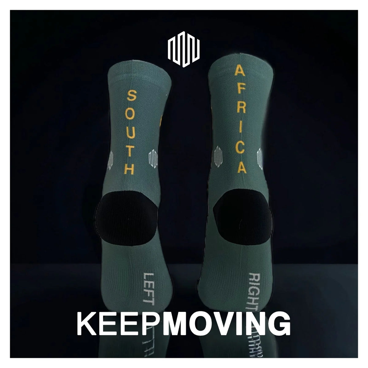 KEEP MOVING SOCKS Springboks – All Mountain Co.