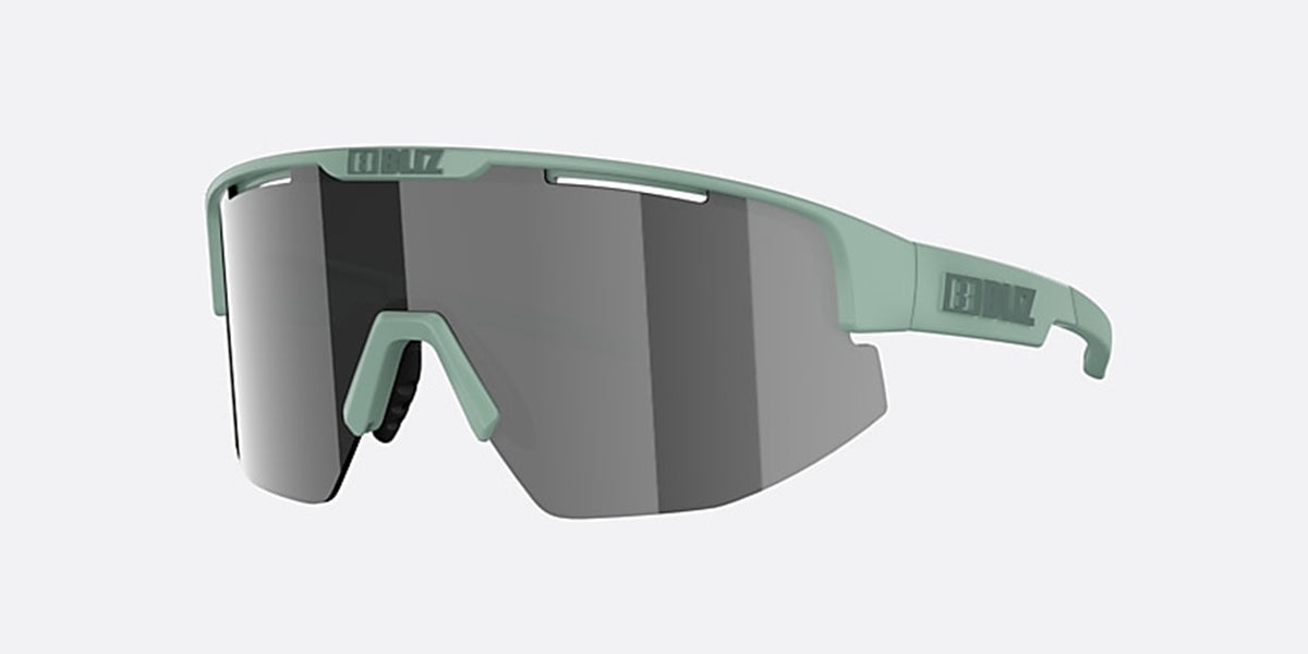 Bliz Matrix I Matte Green Frame I Smoke Mirror and Silver Lens – All ...